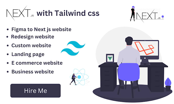 Develop Websites In Next Js Using Bootstrap Or Tailwind Css By