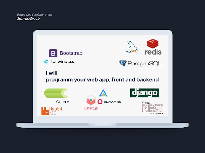 Programm Your Web App Front And Backend By Django Web Fiverr