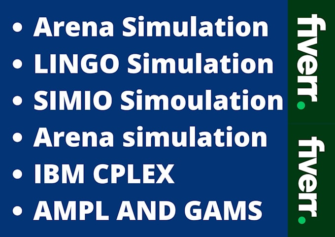 Do Optimization Software Like Ampl Ibm Cplex Excel Solver Simio