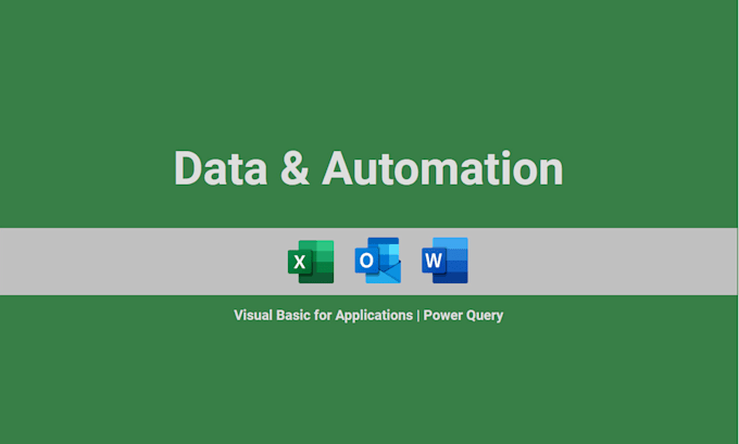 Automate Your Excel With Advanced Power Query And Vba By Samslinky Fiverr