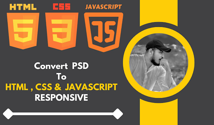 Convert Psd To Html Xd To Html Frontend Web Design By Faisalkazmi005