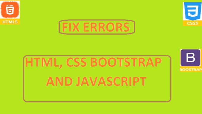 Fix Html Css Bootstrap Issues In An Hour By Hasnain241 Fiverr