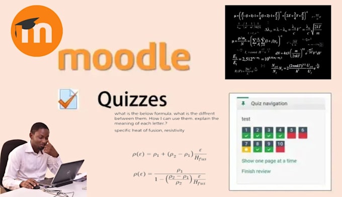 Create Moodle Quiz And Upload Questions Into Moodle Lms By Yusufidowub