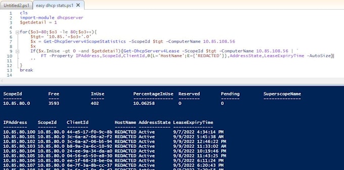 Write A Clear Powershell Script For You With Remarks By Scobo1 Fiverr