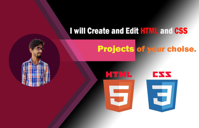 Edit Fix Errors In Html And Css Project Of Your Choice By Prof Zaheer