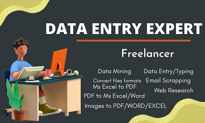 Accurate And Fastest Typing Data Entry By Saimlaghari493 Fiverr