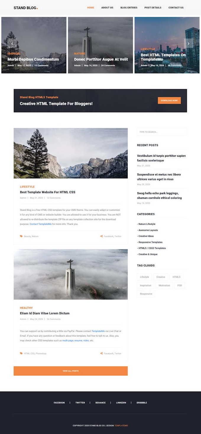 Design And Fix Html Css Bootstrap And Javascript Web Pages By
