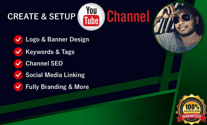 Create Setup Design And Optimize Youtube Channel By Mdaman001 Fiverr