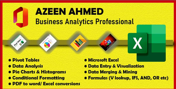 Do Excel Spreadsheet Data Entry And Data Analysis By Azeenahmed Fiverr