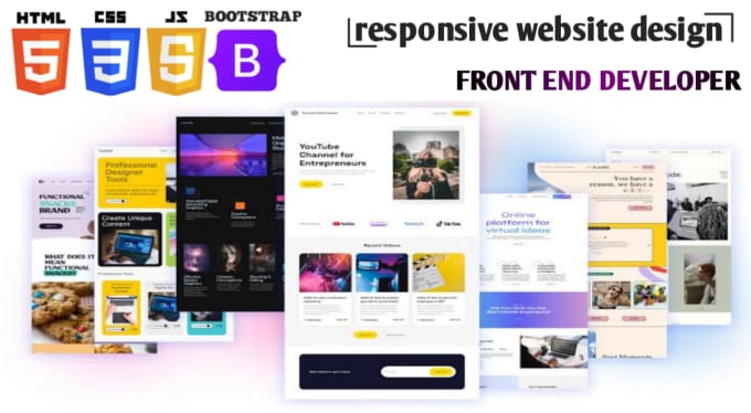 Create Website With Html Css And Javascript For You By Maulana Ibrahim