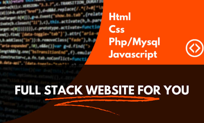 Develop Custom Full Stack Website Using Html Css Php Javascript By