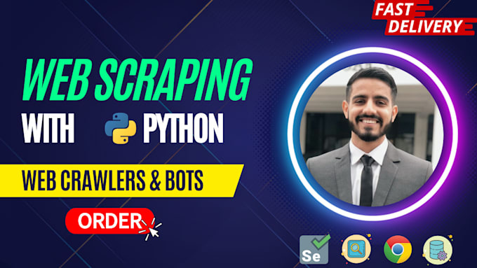 Do Web Scraping With Selenium Python By Nabeel Devv Fiverr