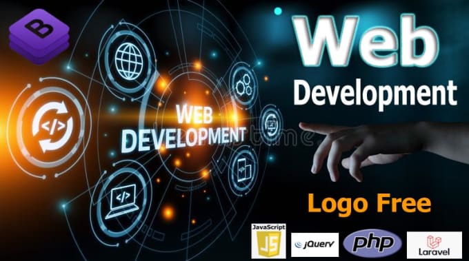 Web Development In Html Css Bootstrap Php Laravel Ajax By