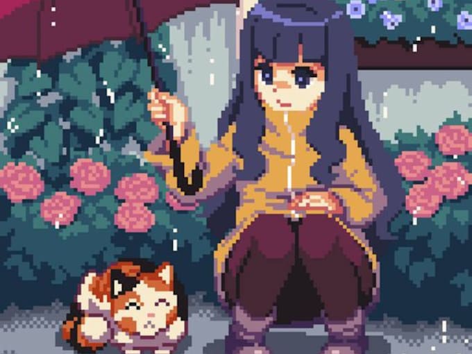 Create Pixel Art Lofi Loop Animation By Lofimark Fiverr