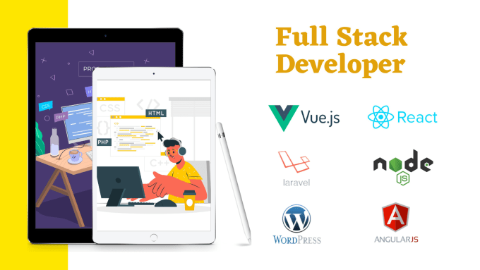 Be Your Full Stack Developer Vuejs Nuxtjs Reactjs Laravel By