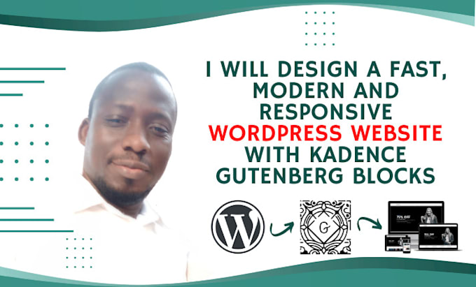 Design A Fast Modern And Responsive Wordpress Website By Waleyshow
