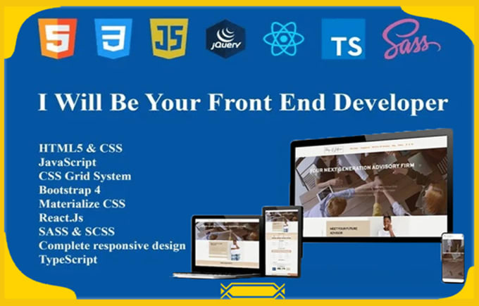 Create A Fully Responsive Website In Html Css Bootstrap5 Mui Jquery And