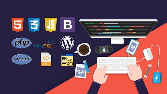 Develop Your Application In Php Html Css Javascript Mysql By Azdine Im