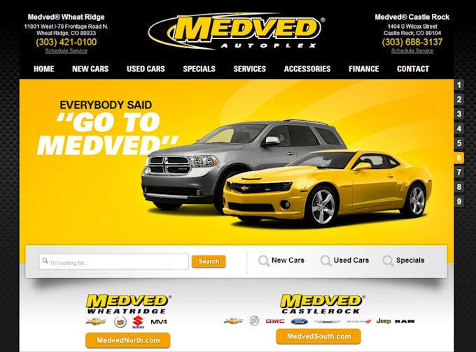 Create Responsive Car Dealership Website Or Landing Page By Evander