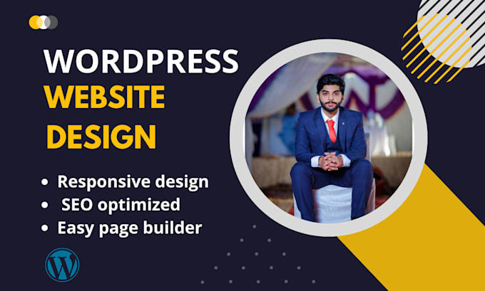 Make Wordpress Website Design And Wordpress Customization By Hamza