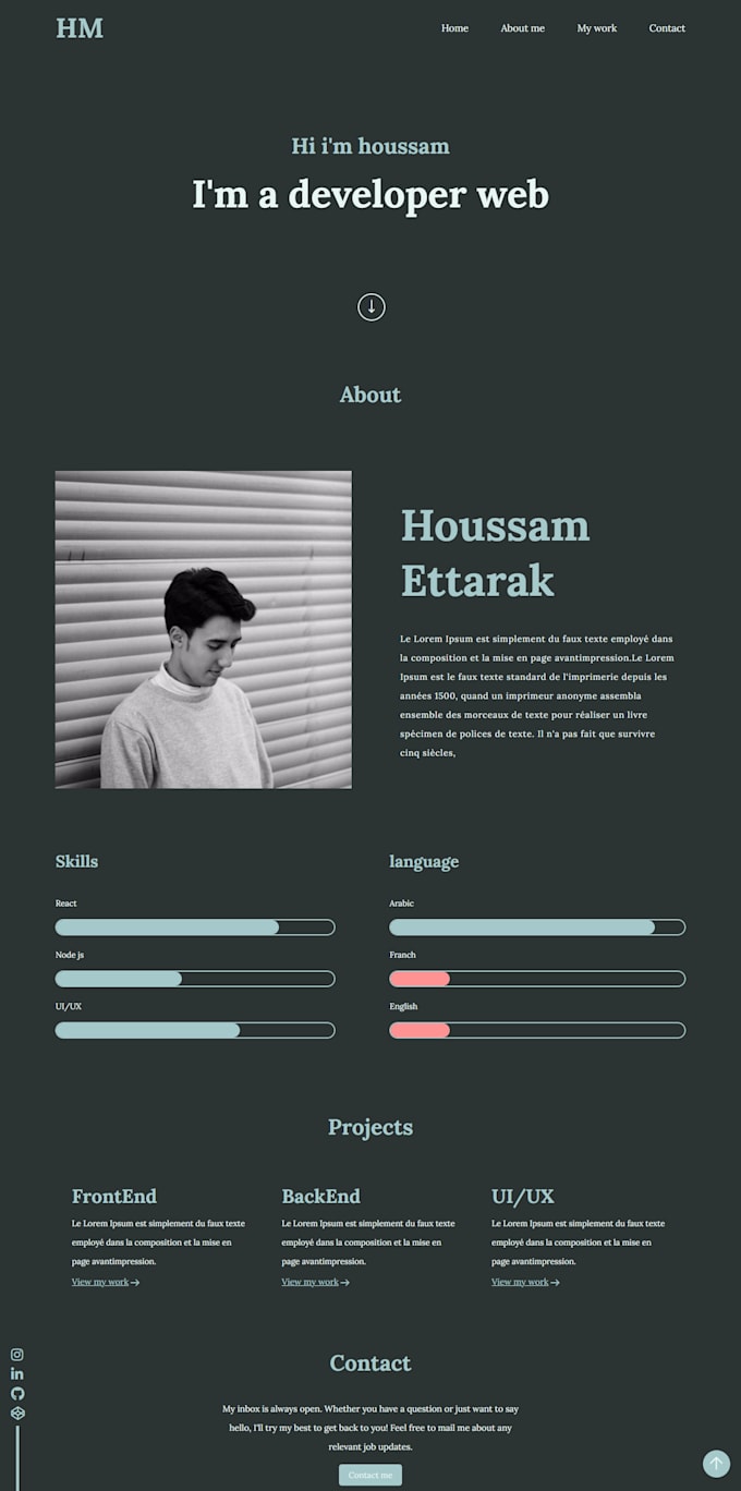Design Or Create A Professional Responsive Website By Houssamettarak