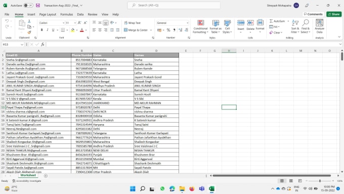 Do Excel Data Cleaning Formatting Removing Duplicate Data By Shrey082