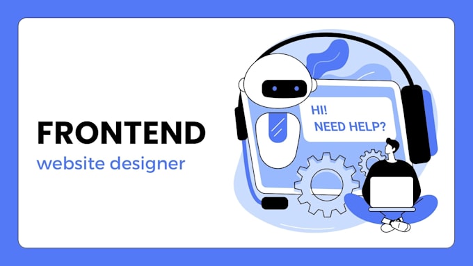 Be Your Frontend Website Designer Html Css Javascript Bootstrap By
