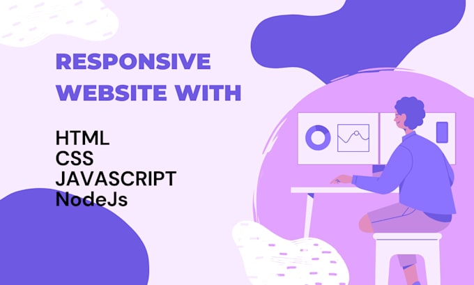 Create Responsive Websites In Html Css Javascript React Nodejs Nextjs