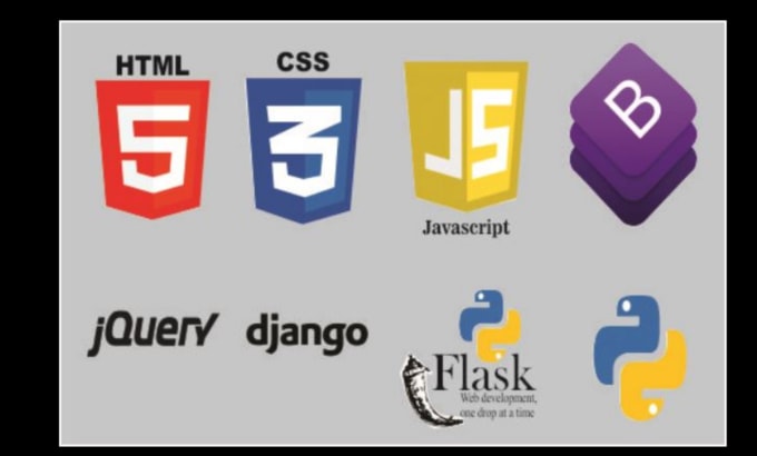 Develop A Custom Responsive Website In Html Css Js Python And
