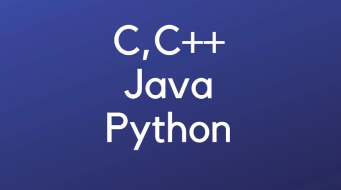 Do C Cpp Java Python Os Programming Projects By Quinn Fiverr
