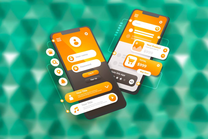 Design Amazing Ui Ux For Mobile And Web App User Interface By