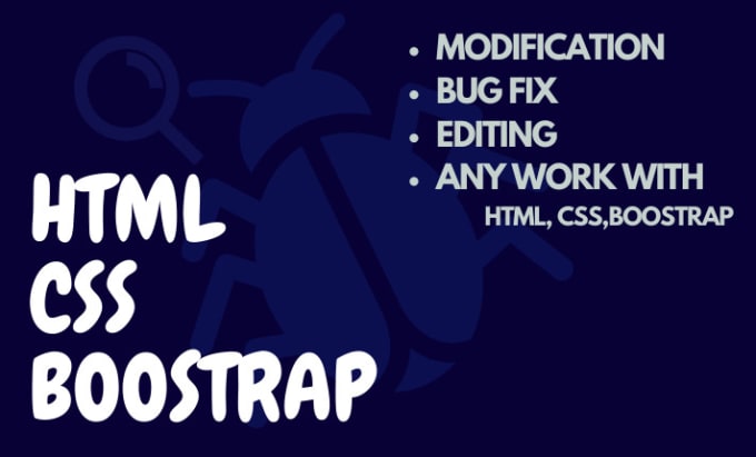 Fix Bugs Or Unworking Issues In Html And Css By Anfas Ajmal Fiverr
