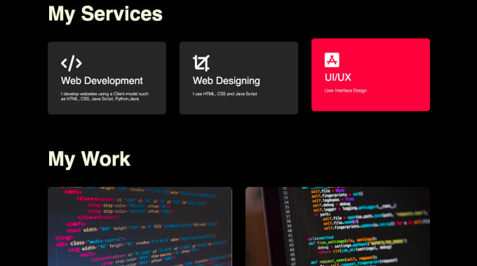 Build Unique Portfolio Webiste Using Html Css Java Script By