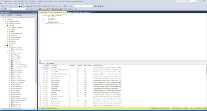 Create A Sql Design Database With Query Procedures Views Trigger By Hugovera Fiverr
