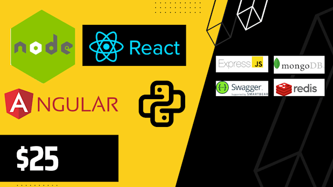Do Node React Js And Angular Websites As A Full Stack Developer By Taseen Ansari Fiverr