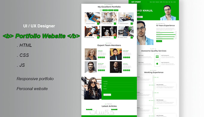 Create Responsive Website With Html Css And Bootstrap By Bassemhmz