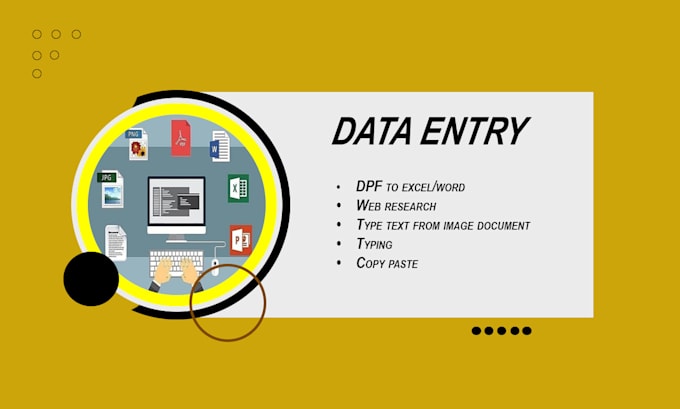 Do Excel Data Entry Copy Paste Typing Pdf Convert And Web Research