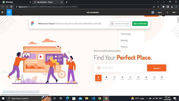 Create Responsive Websites In Html Css Javascript React Nodejs By