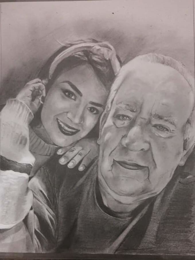 Draw Do Your Best Detail Custom Drawings Hand Portraits In Different