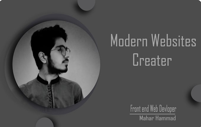 Develop Website Using Javascript Jquery Html Css Bootstrap By Mahar