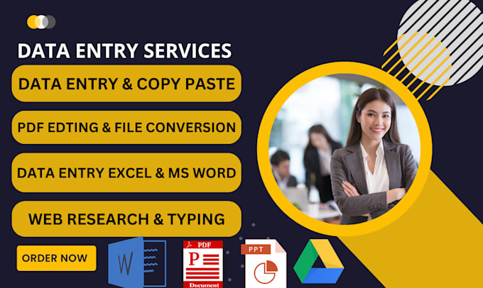 Accurate Data Entry Excel Word Copy Paste Web Scrap Pdf To Excel By