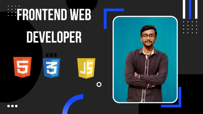 Do Frontend Web Development In Html Css Javascript Bootstrap Tailwind
