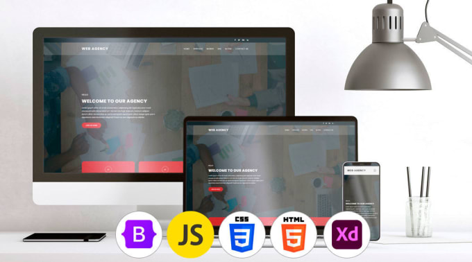 Design Html Css Bootstrap Javascript Responsive Website By Ozankarakuzu