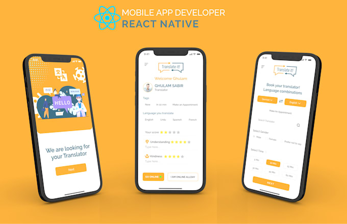 Do Mobile App Development Using React Native By Level Up Tuts Fiverr