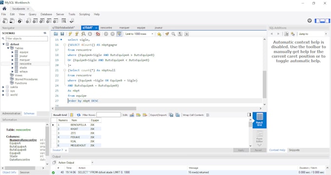Vous aider en base de donnée mysql programmation python by