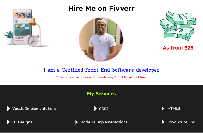 Convert Psd Figma And Xd To Vuejs Using Html Css Js And Nodejs By