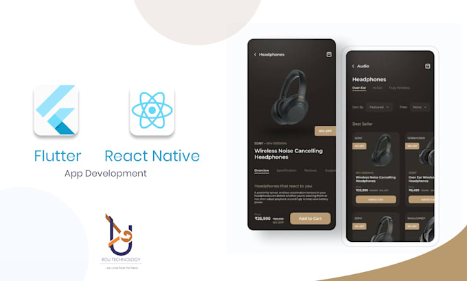 Build Ios And Android App With Flutter And React Native By Johnleke Fiverr