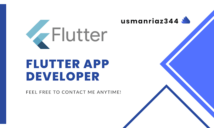 Develop Hybrid Android And Ios Apps Using Flutter By Usmanriaz344 Fiverr