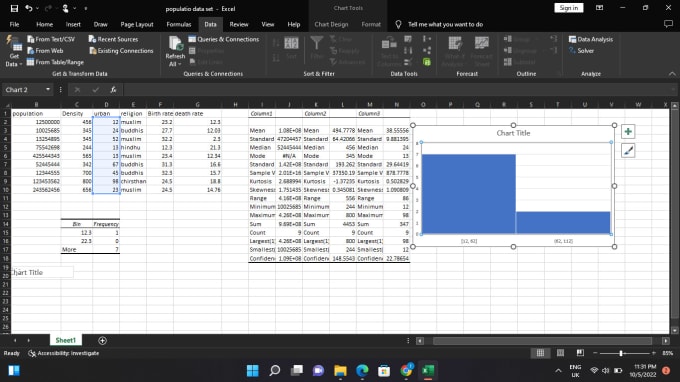 Do Statistical Data Analysis And Visualization Using Excel And Spss By