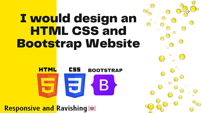 Develop A Responsive Website With Html Css Javascript And Bootstrap By